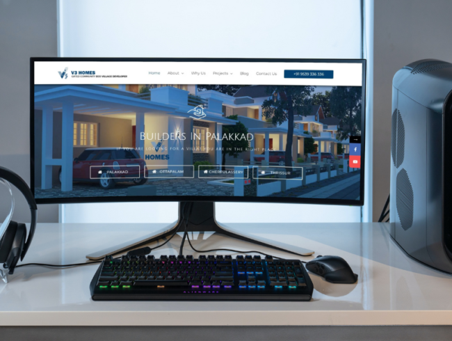 How V3 Homes India Private Limited assured their Digital residence with Sangamam Communications ...